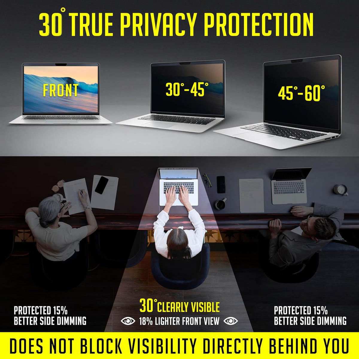 Removable Privacy Screen Filter for MacBook Air 13.3" – Vintez Technologies