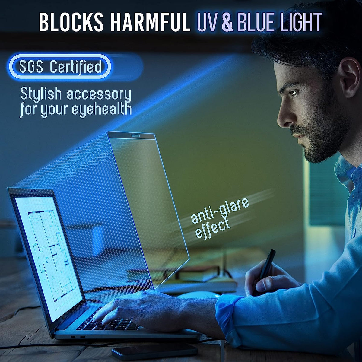 Magnetic Blue Light Screen for MacBook Pro 16" (A2141) – Vintez ...